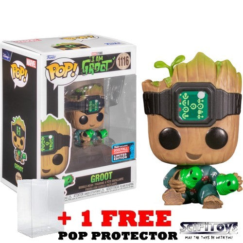 Marvel I Am Groot 1116 Pop Vinyl Funko NYCC 2022 Exclusive – www.scifi ...